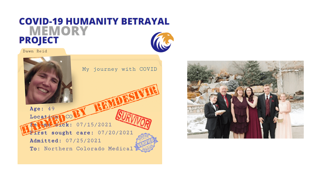 My journey with COVID - COVID Humanity Betrayal Memory Project